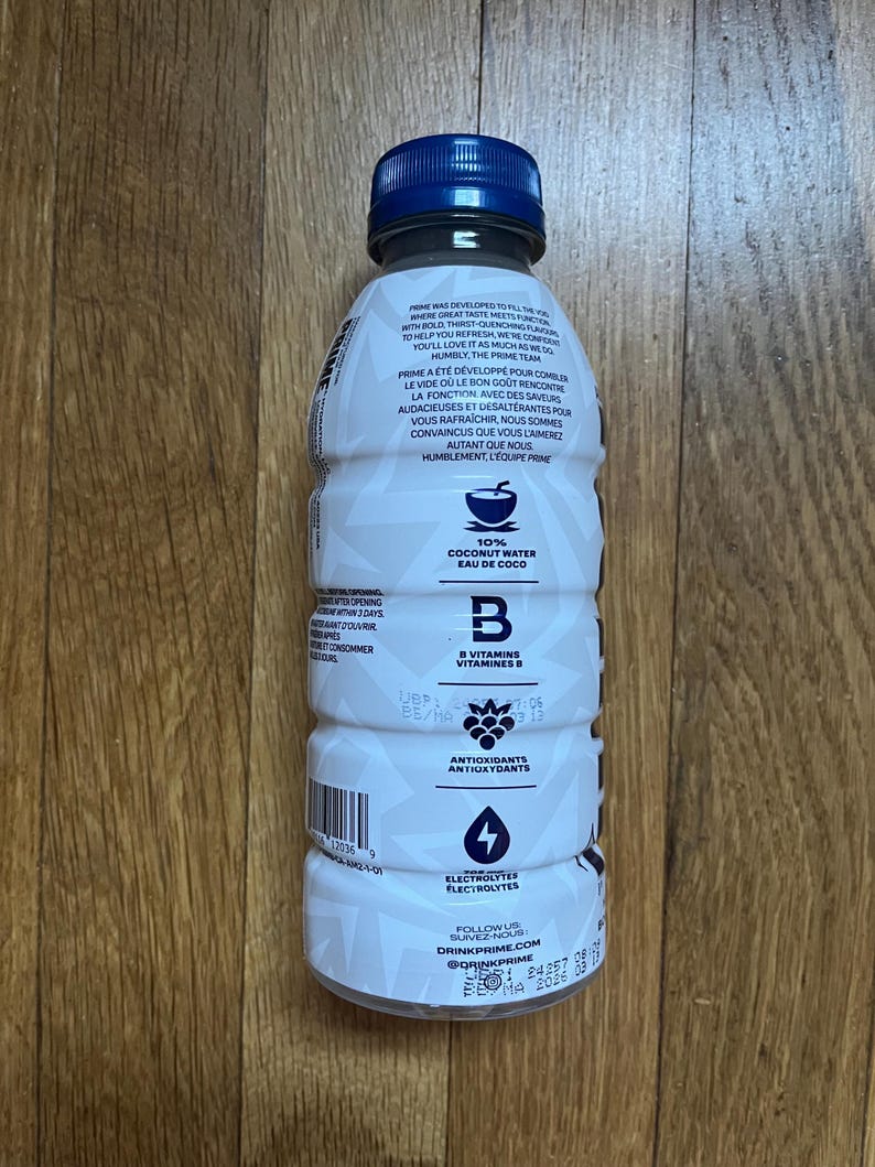 CANADA EXCLUSIVE* Auston Matthews PRIME Hydration - Etsy