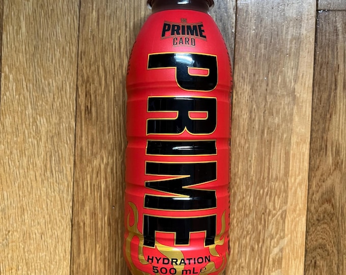 Personalised Prime Birthday Card , Prime Hydration Birthday Card ...