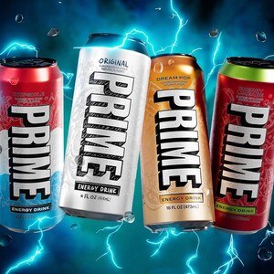 NEW* PRIME Energy 16oz Cans | Dripsicle, Cherry Limeade, Original ...