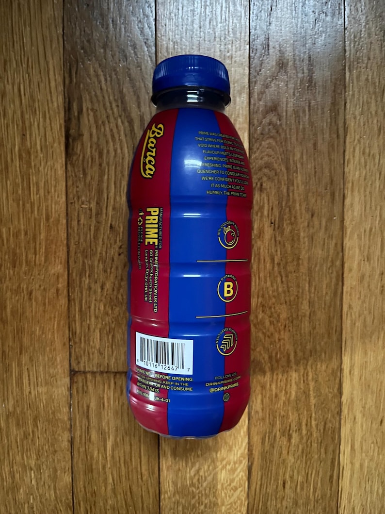 RARE* Barcelona PRIME Hydration Drink - Etsy