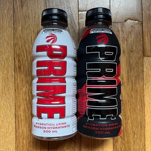 White & Black Toronto Raptors PRIME Hydration - Etsy UK