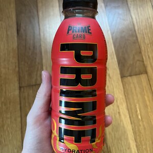 Red Prime Card PRIME Hydration Drink - Etsy