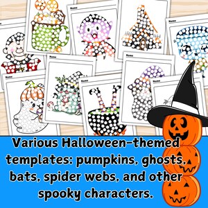 Halloween Dot Markers Printables – Digital Download, Halloween ...