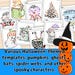 Halloween Dot Markers Printables – Digital Download, Halloween ...