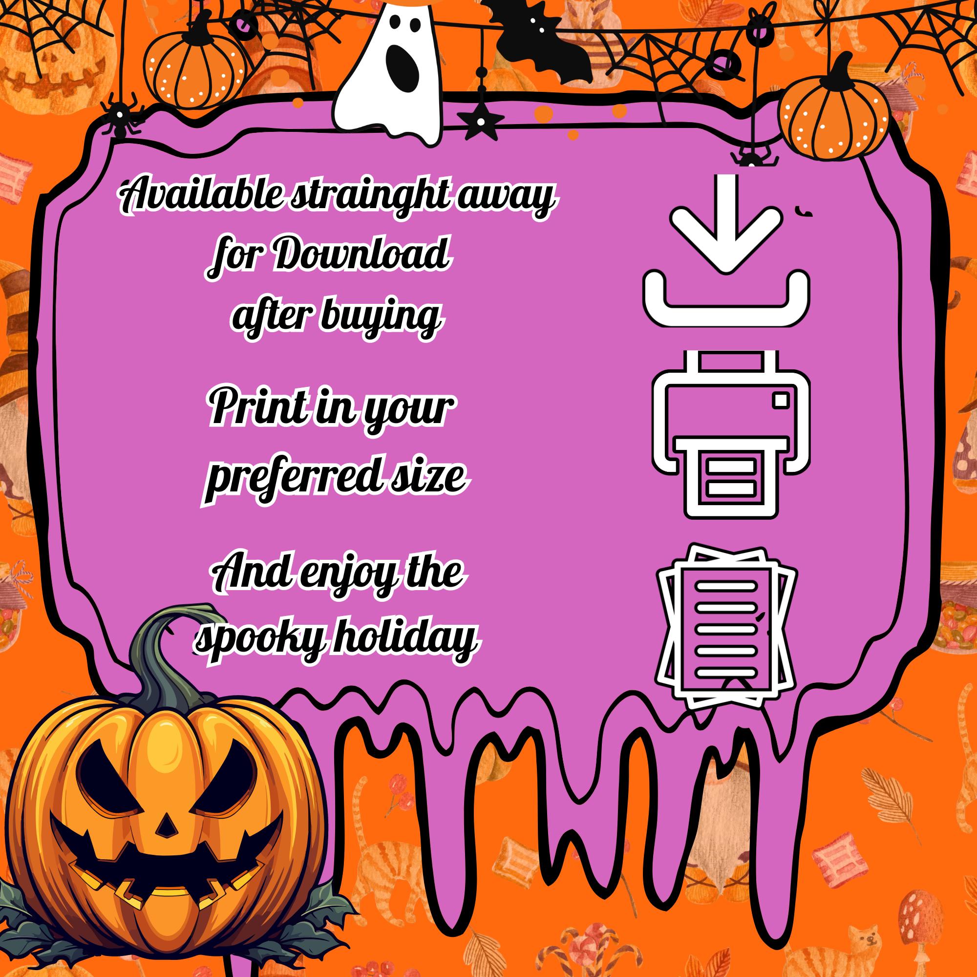 12 Halloween Printables to Color by Numbers: Teaching Numbers and ...