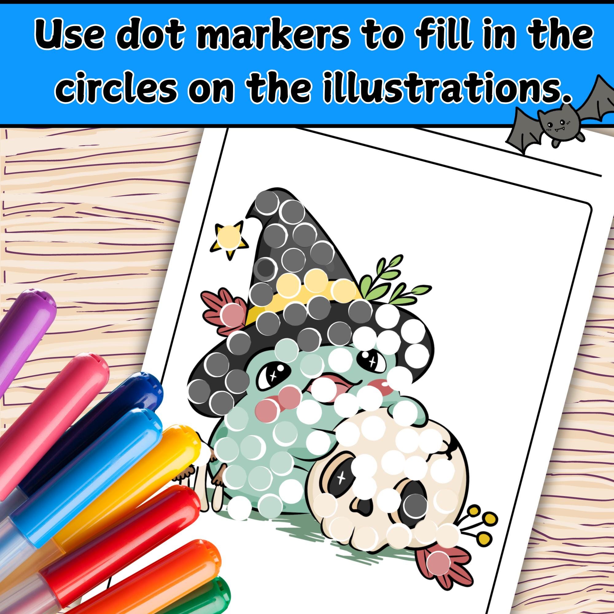 Halloween Dot Markers Printables Digital Download, Halloween Printables ...