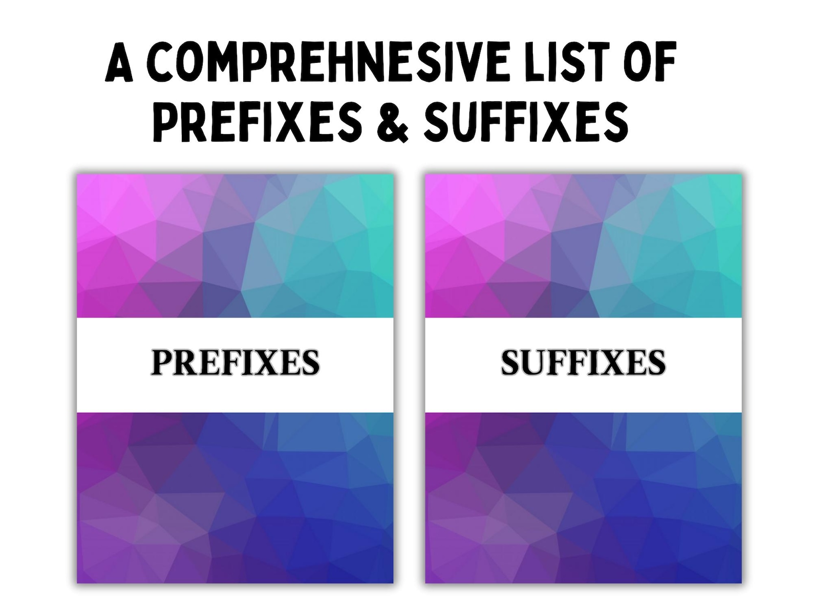 Medical Terminology Study Guide – Prefixes & Suffixes Flashcards ...