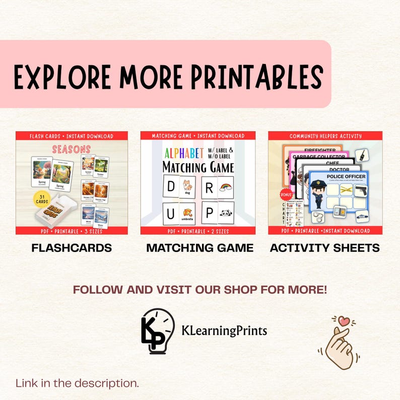 60 Opposites Flashcards Printable, 30 Pairs Montessori Antonym Matching ...