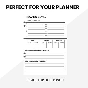 Printable Reading Tracker Book Planner Book Tracker Printable Book ...