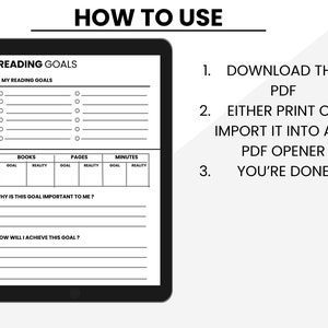 Printable Reading Tracker Book Planner Book Tracker Printable Book ...