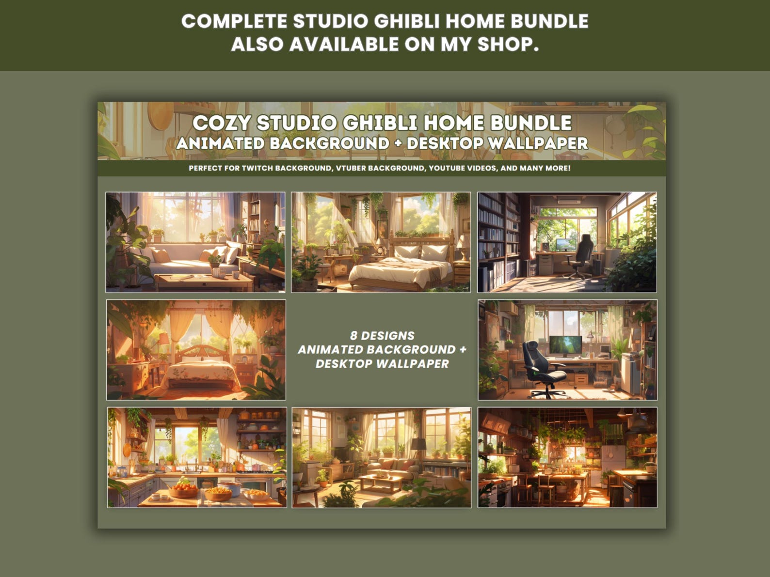 Studio Ghibli Cozy Animated Kitchen Background Cozy Cottagecore Lofi ...