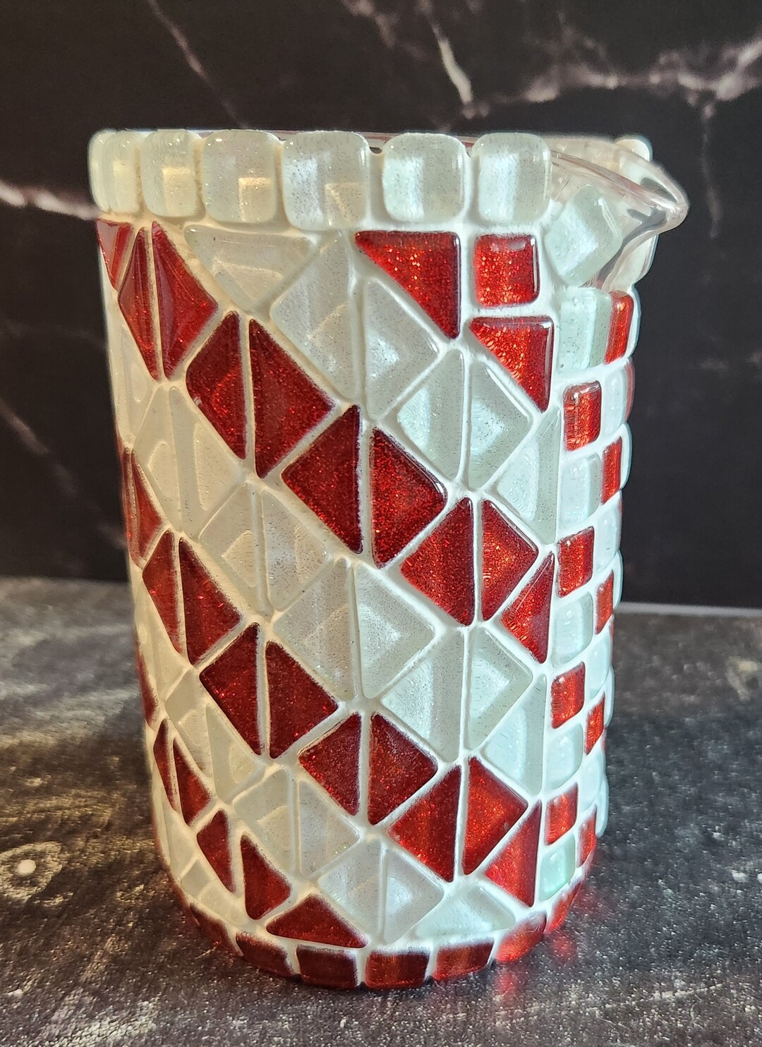 Small Candy Cane Pitcher Great Holiday Gift - Etsy