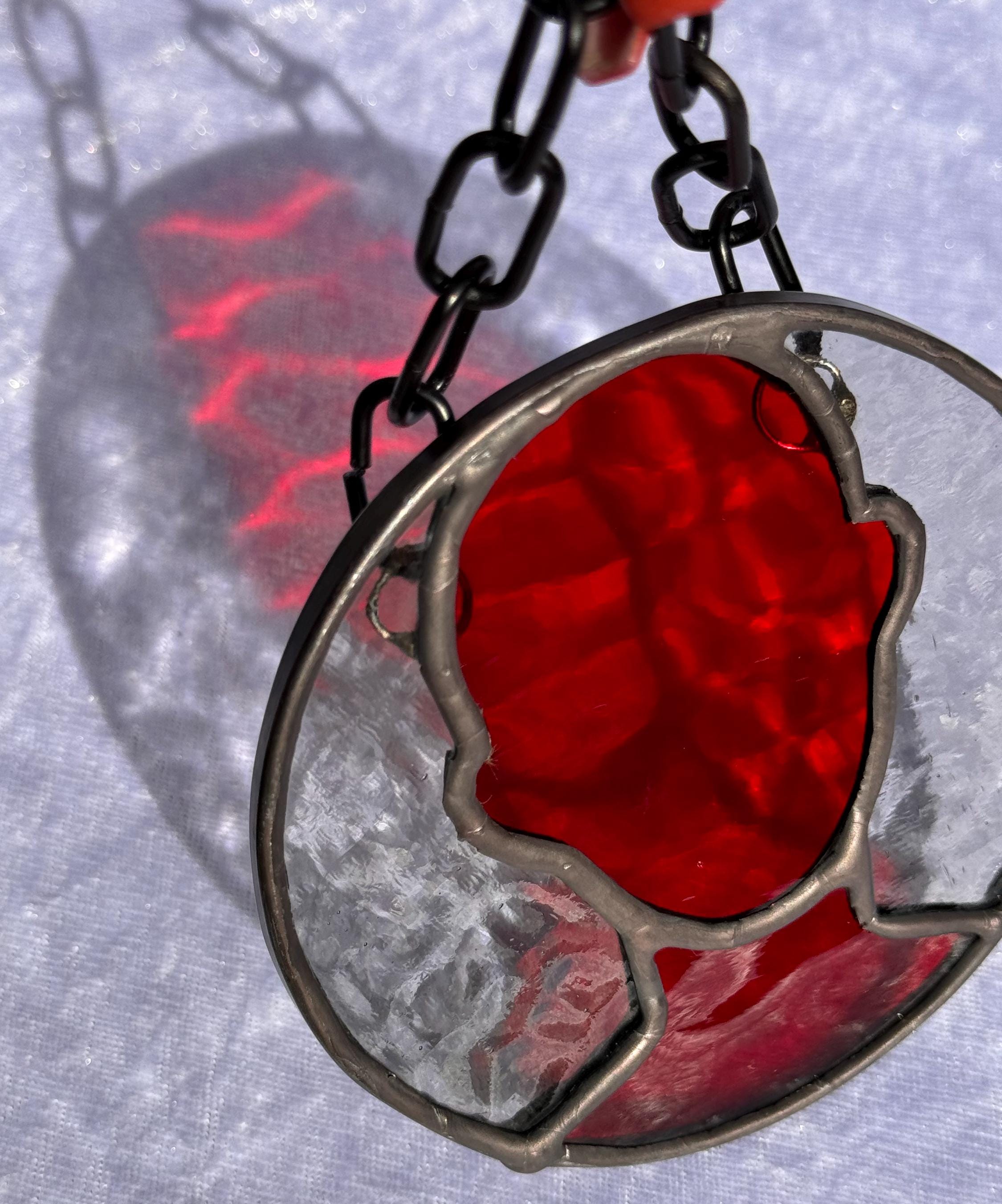 Bloodless Stained Glass Suncatcher | BG3, Astarion, Baldur's Gate 3 ...