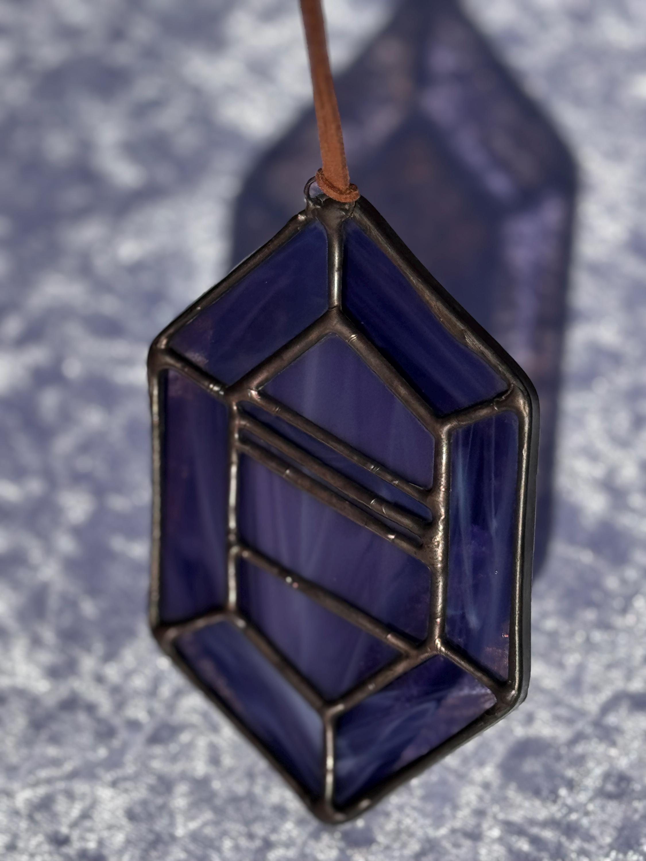 Stained Glass Rupee Suncatcher | Zelda | Breath of the Wild | Tears of ...