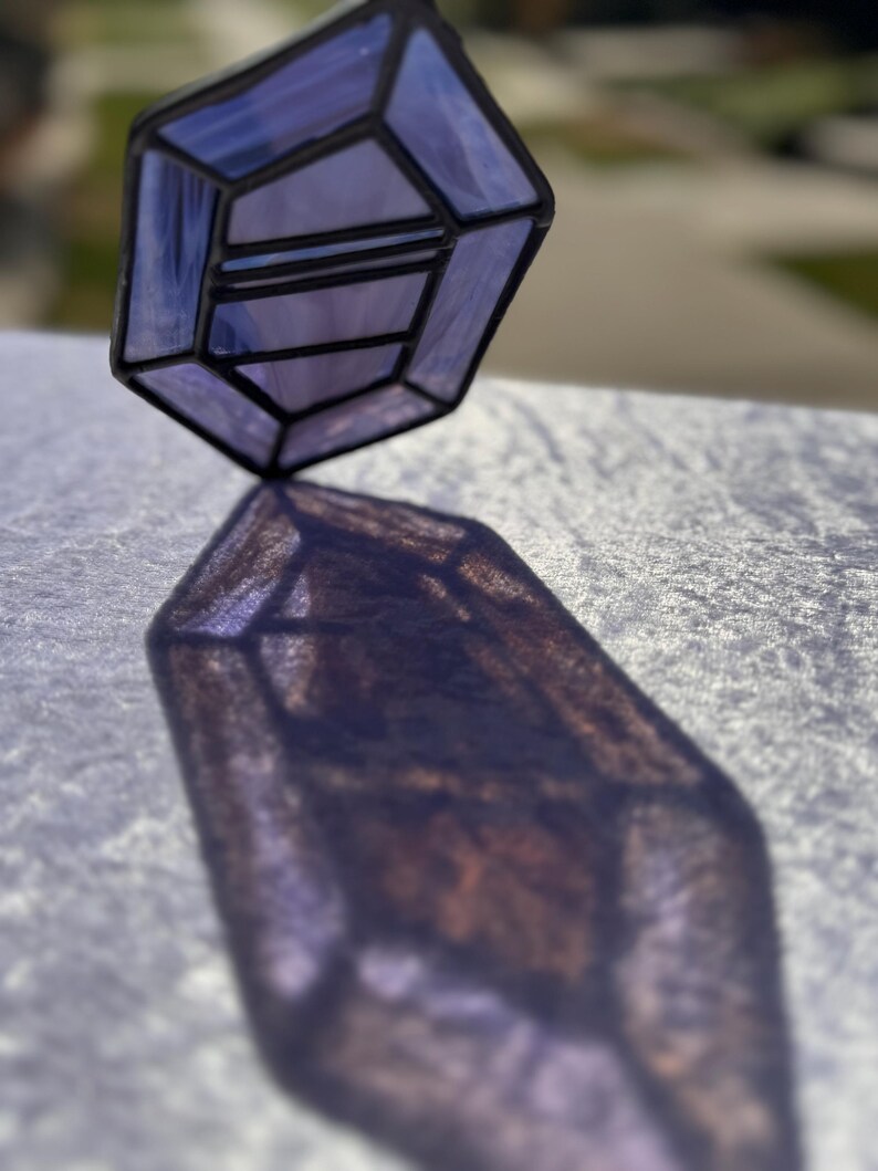 Stained Glass Rupee Suncatcher | Zelda | Breath of the Wild | Tears of ...