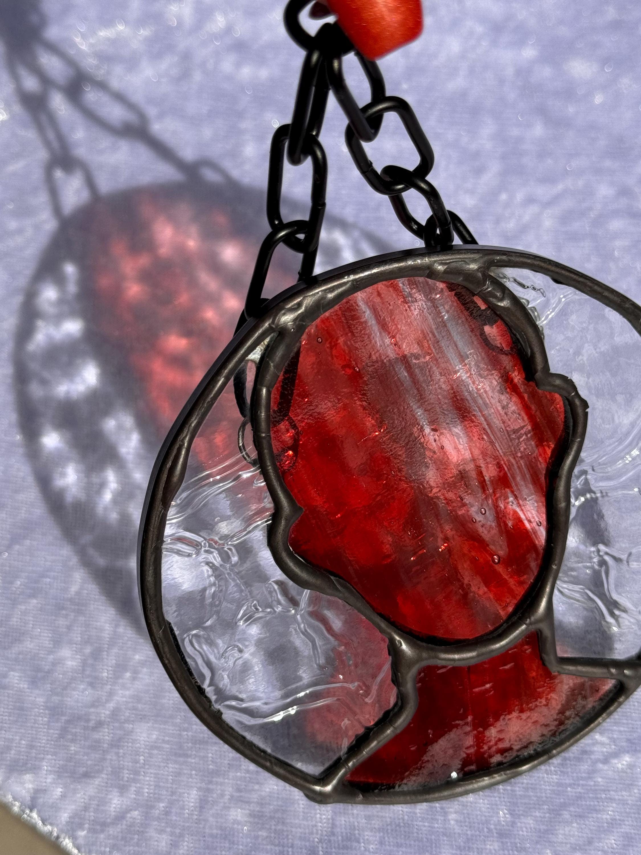 Bloodless Stained Glass Suncatcher | BG3, Astarion, Baldur's Gate 3 ...