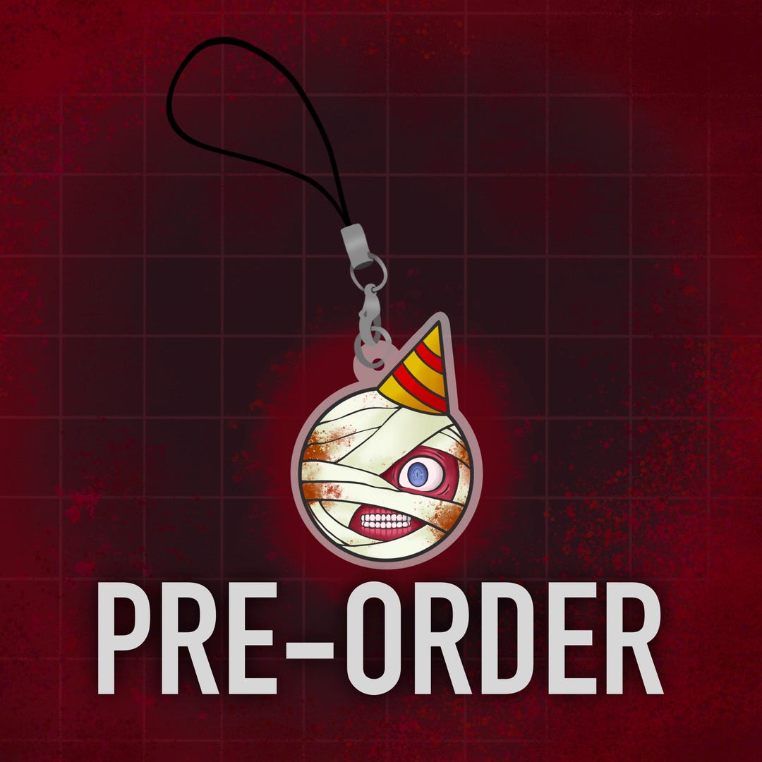 PRE-ORDER Mouthwashing Game Captain Curly Phone Charm/keychain - Etsy