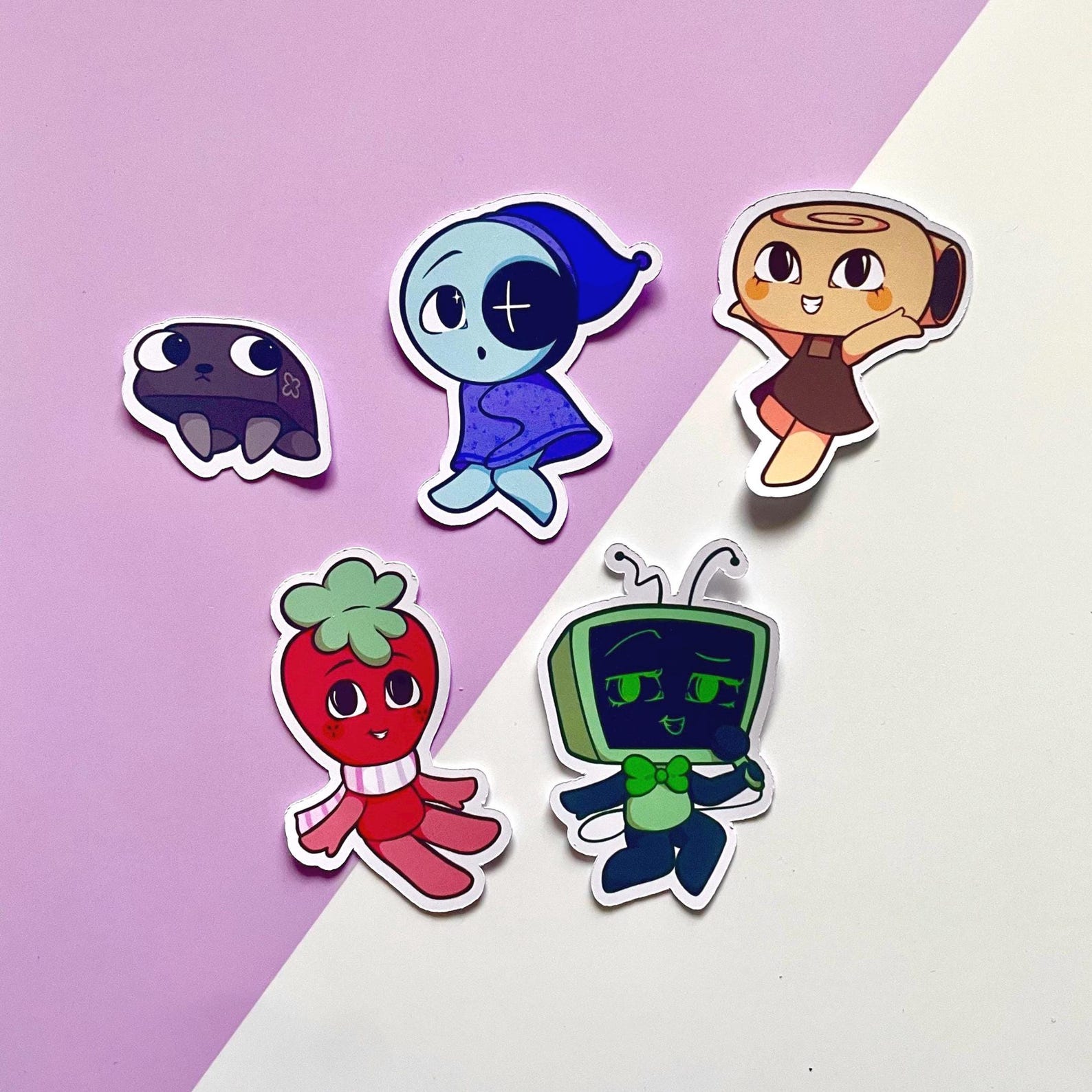 Dandy’s World - Main Character’s Roblox Game Stickers - Etsy