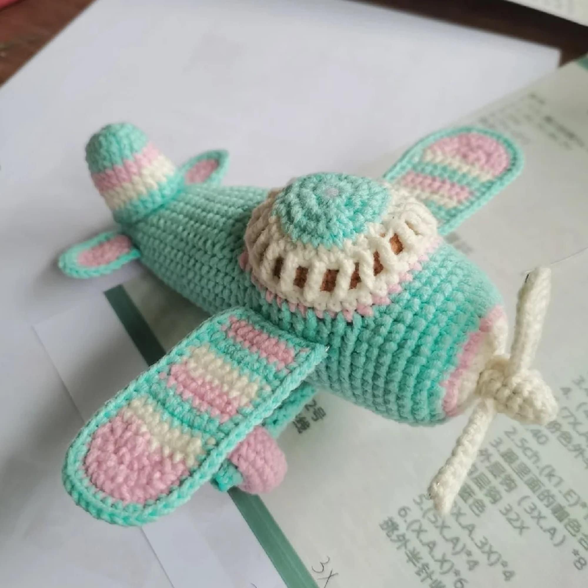 Airplane Crochet Pattern, PDF Pattern, Airplane Crochet - Etsy UK