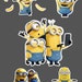 Minions Sticker Sheets - Etsy