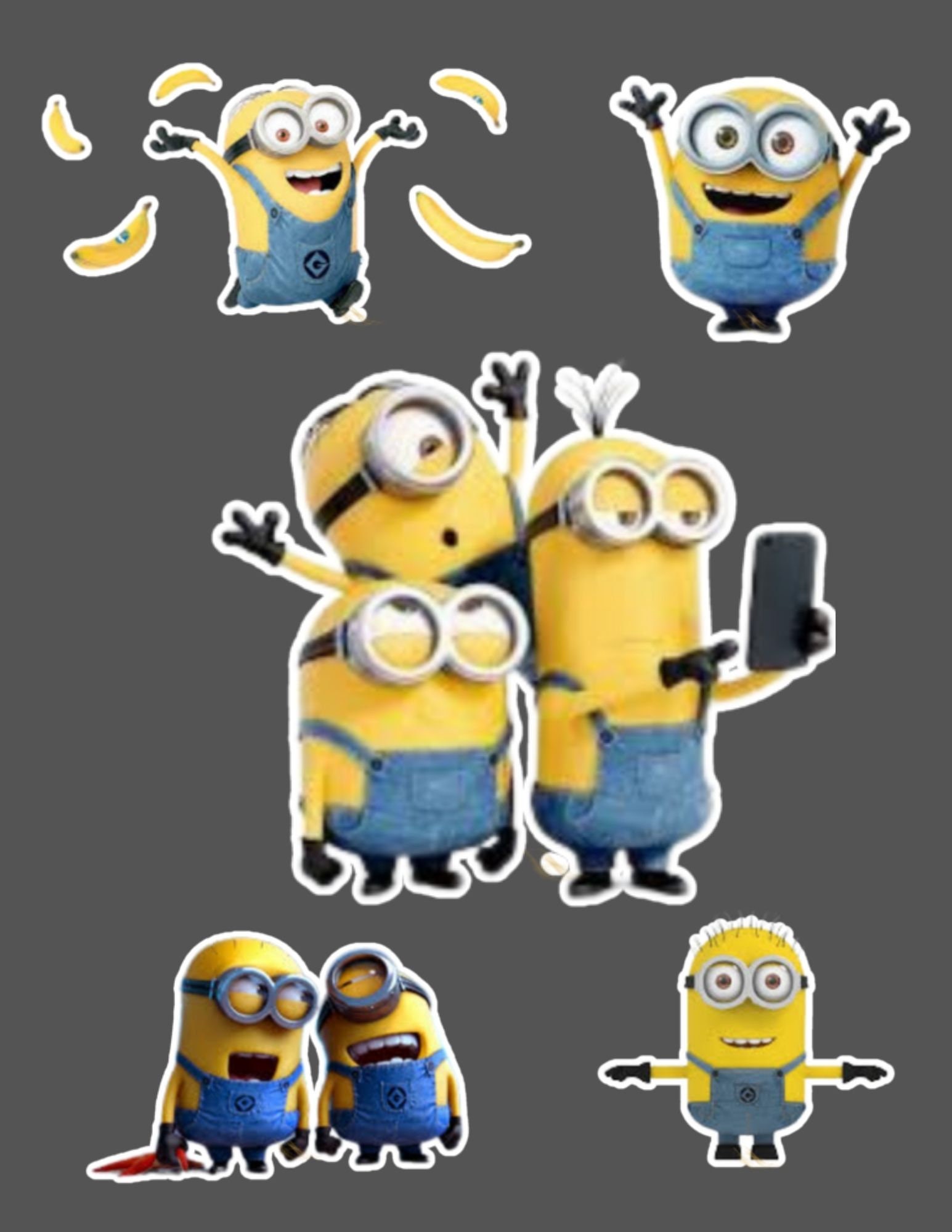 Minions Sticker Sheets - Etsy