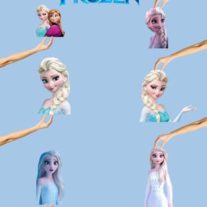 Frozen Elsa Stickers | Sticker Sheet | Stickers for Kids | | Print and ...
