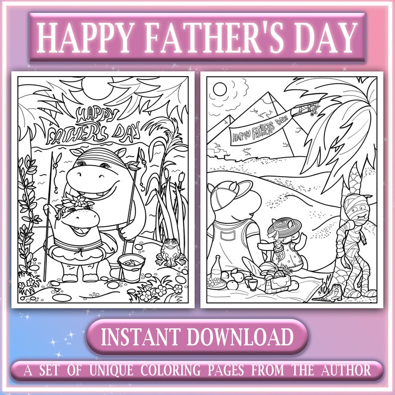 Father’s Day Coloring Pages. Father’s Day Coloring Sheets for Kids ...