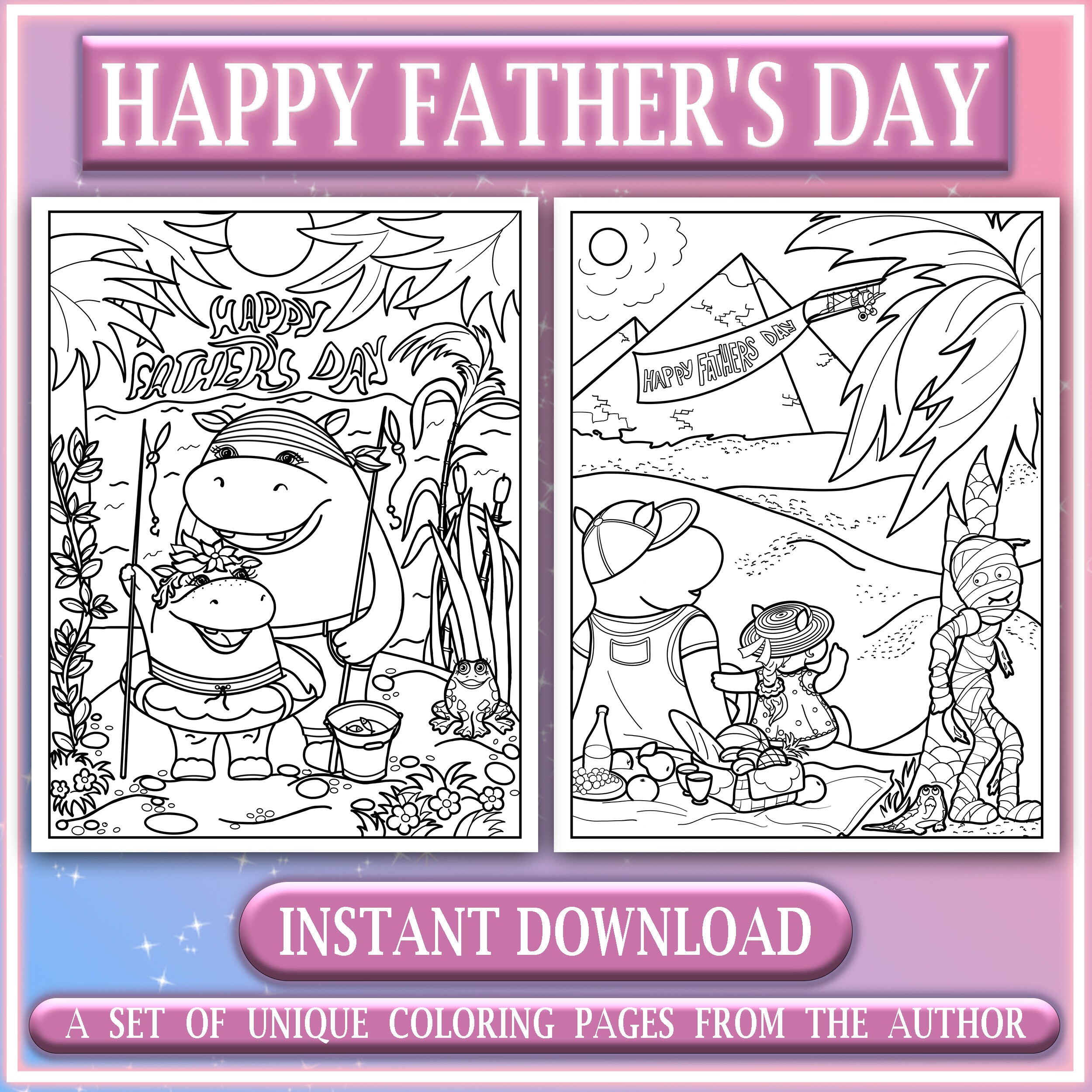 Fathers Day Coloring Pages. Fathers Day Coloring Sheets for Kids ...