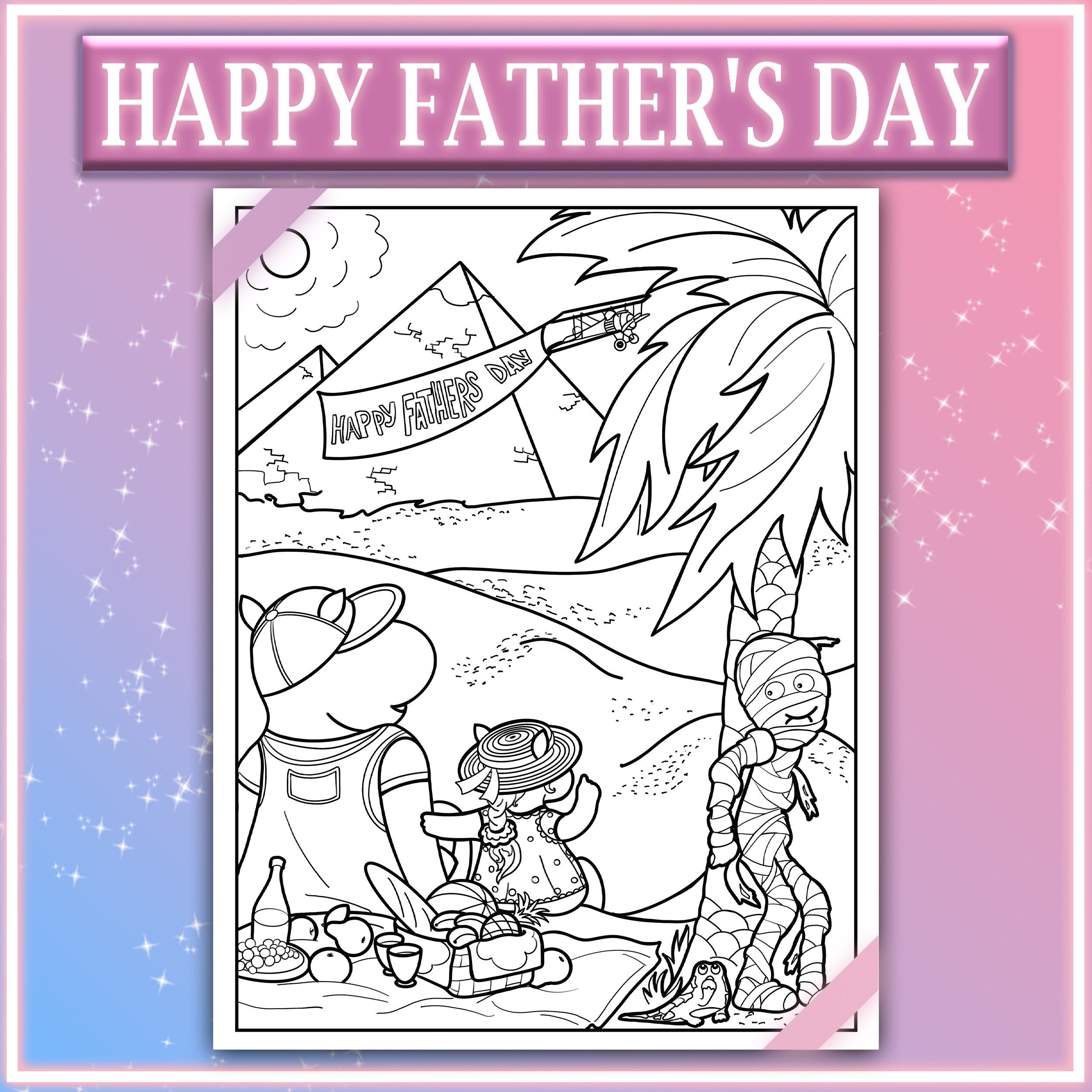 Fathers Day Coloring Pages. Fathers Day Coloring Sheets for Kids ...