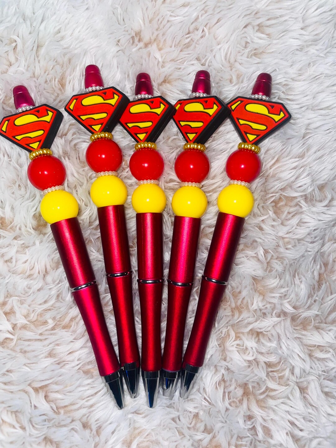 DC Super Hero Pens - Etsy