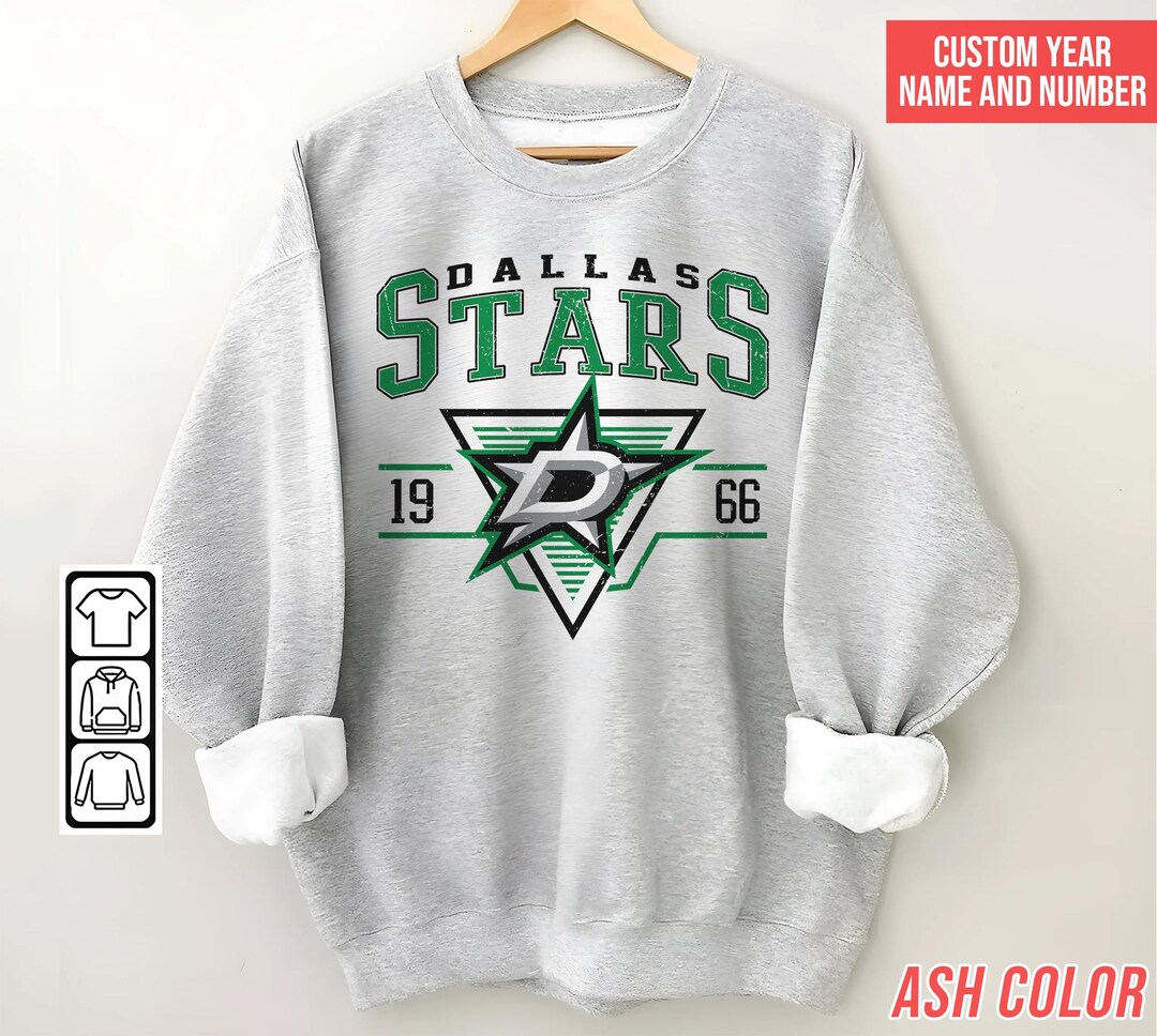 90s Dallas Stars Hockey Shirt, Dallas Hockey Sweatshirt, Dallas Hockey ...