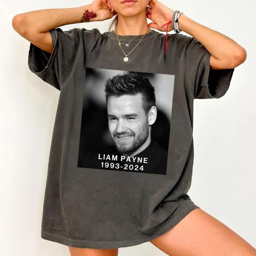 Vintage Liam Payne Tribute Comfort Color T-shirt, in Memory of Liam ...
