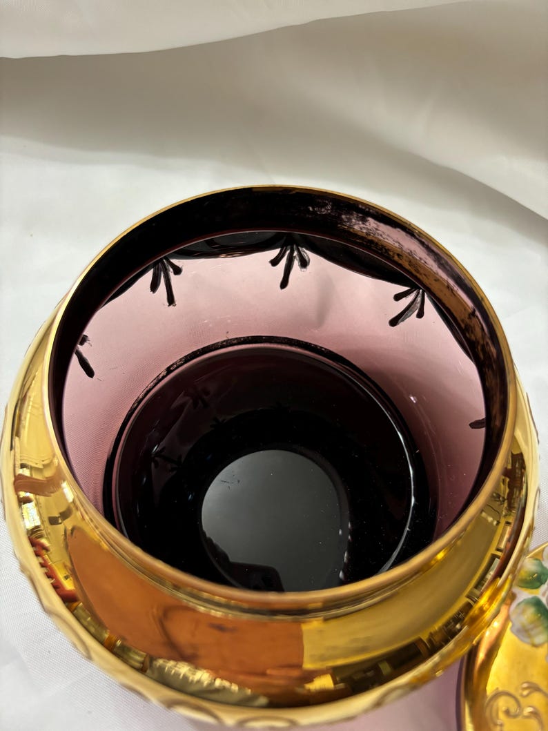 Vintage Powder Jar - Etsy