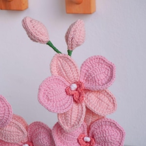 Orchid Crochet Pattern, Flower Crochet Patterns, Crochet Home Decor ...