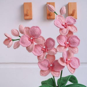 Orchid Crochet Pattern, Flower Crochet Patterns, Crochet Home Decor ...