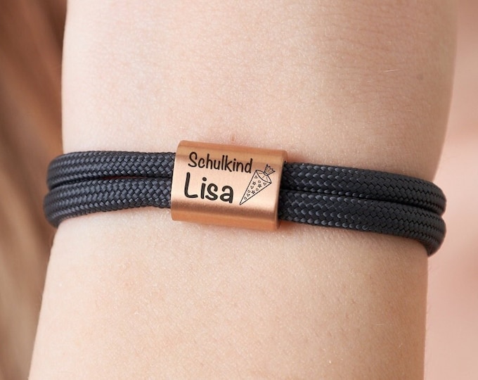 Mutmacher Mama & Tochter Armband Einschulung Geschenk Schulkind Armband Karte zum Schulstart ...