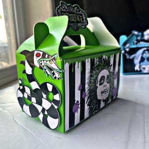Beetle Juice Treat Box, , Spooky Themed Goodie Boxes, Spooky Gable ...