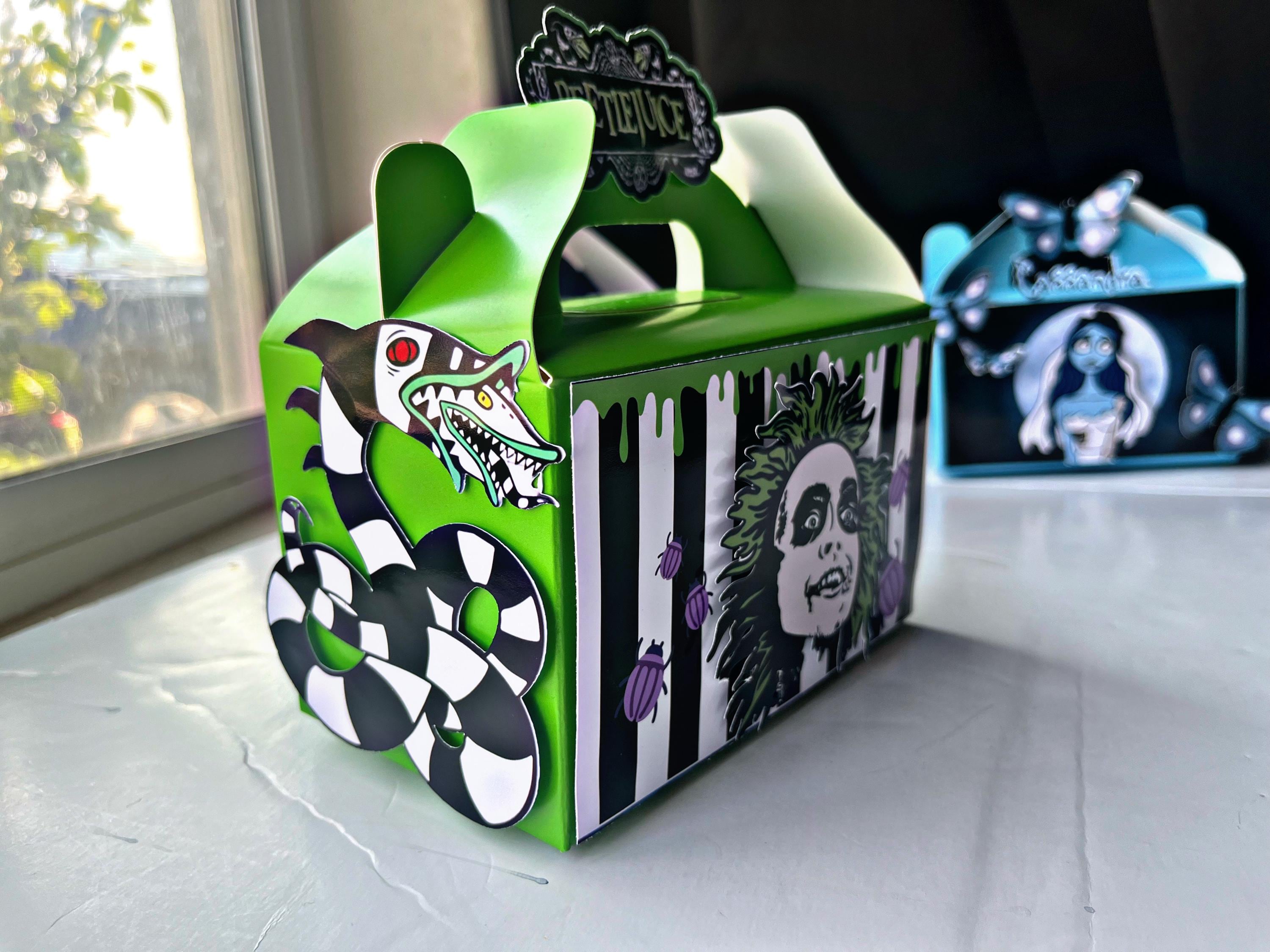 Beetle Juice Treat Box, , Spooky Themed Goodie Boxes, Spooky Gable ...
