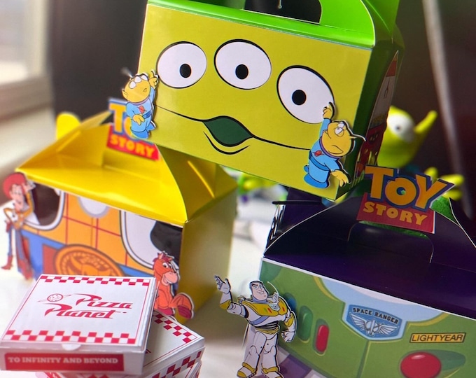 Toy Story Goodie Box, Toy Story Treat Box, Toy Story Gable , Toy Story ...