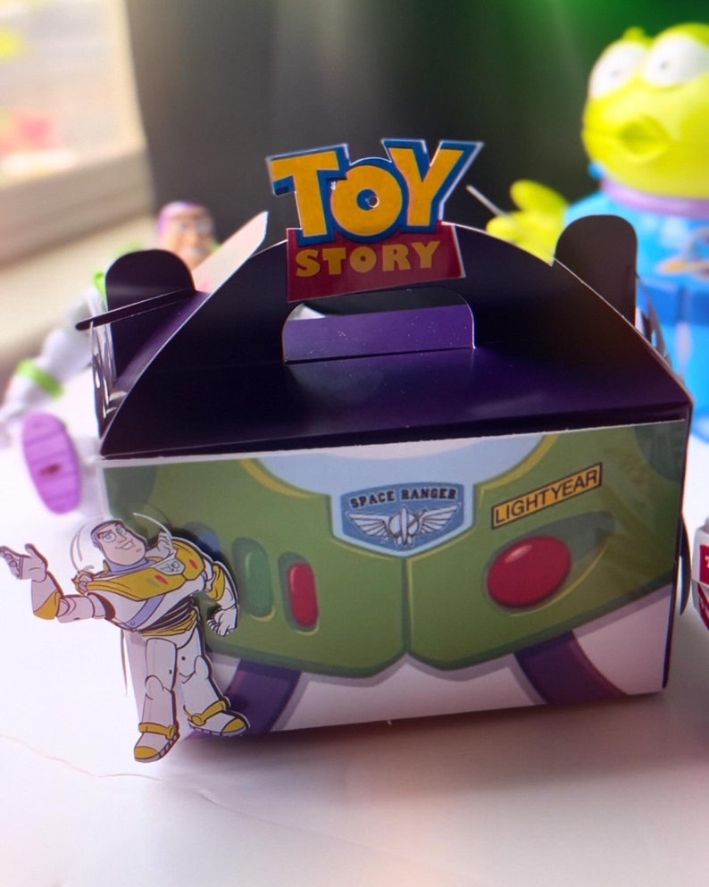 Toy Story Goodie Box, Toy Story Treat Box, Toy Story Gable , Toy Story ...