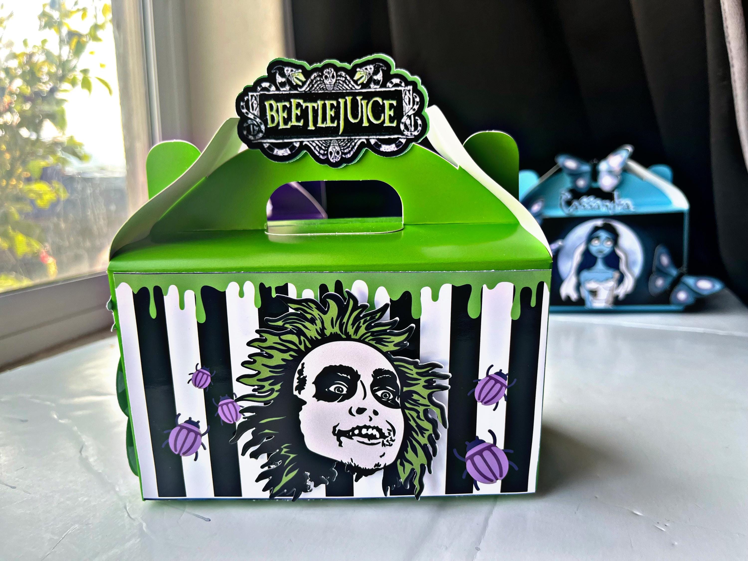 Beetle Juice Treat Box, , Spooky Themed Goodie Boxes, Spooky Gable ...