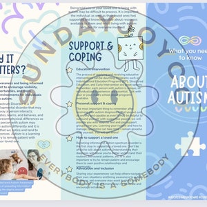Printable, Informative Brochures - What You Need to Know About Autism ...