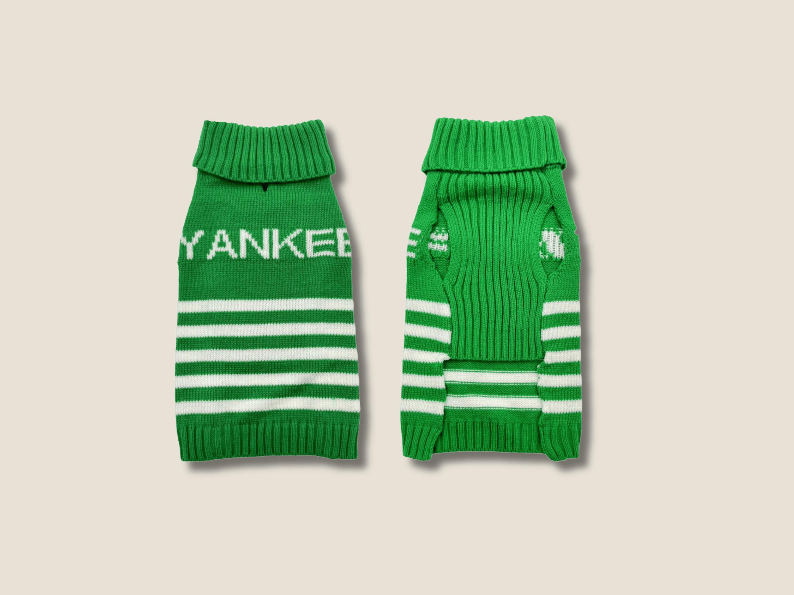 Customized Stripe Dog Sweater With Pet Name Personalized Dog Sweater ...
