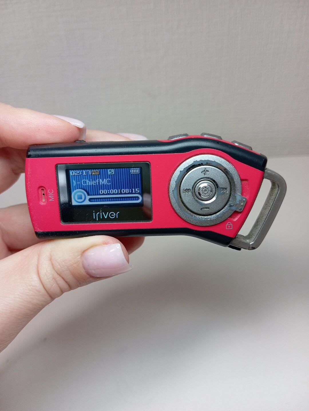 MP3 Player Iriver T10 512 Mb Red - Etsy