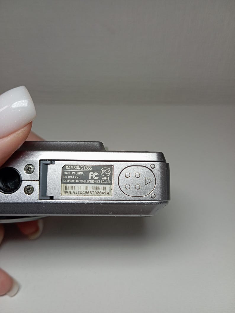 Samsung ES55 Silver 10.2MP Camera - Etsy