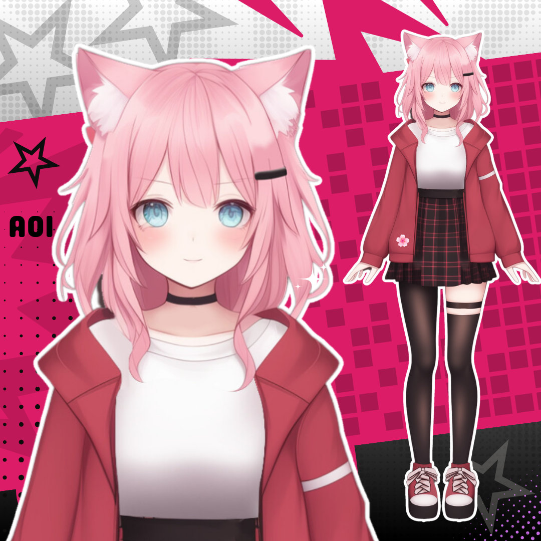 Custom Vtuber Model for Commercial Use | Live2d Commission | Live2d ...