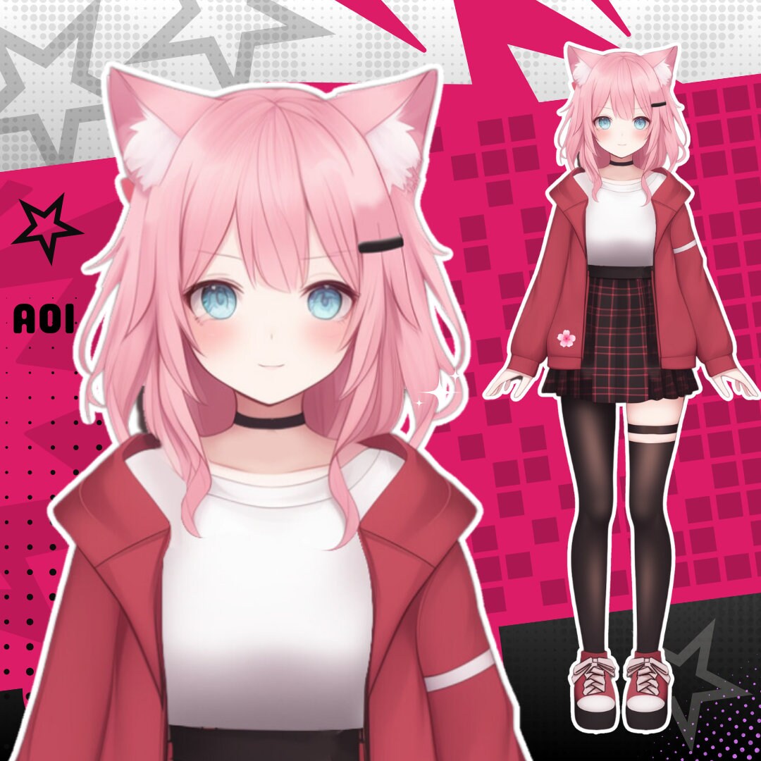 Vtuber Design | Vtuber Model Commission | Live2d Commission |custom ...