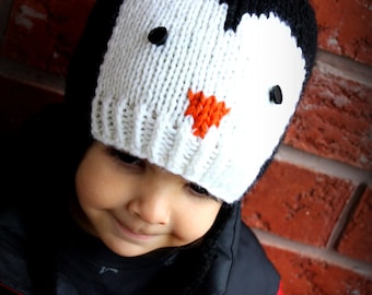 WADDLES TOQUE Knitting Hat Pattern PDF for Newborn Baby | Etsy