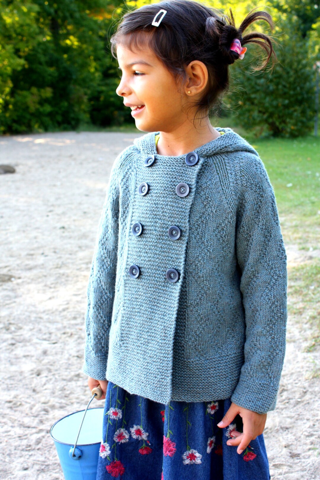 LITTLE WILLOW Hooded Double Breasted Jacket 3 Months to 10 Years ...