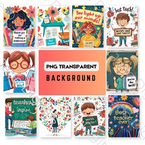 Teacher Appreciation Clipart Bundle Back to School Clipart for Teacher ...